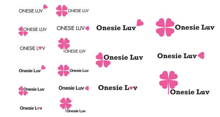 ONESIE LUV - Wayland Creative